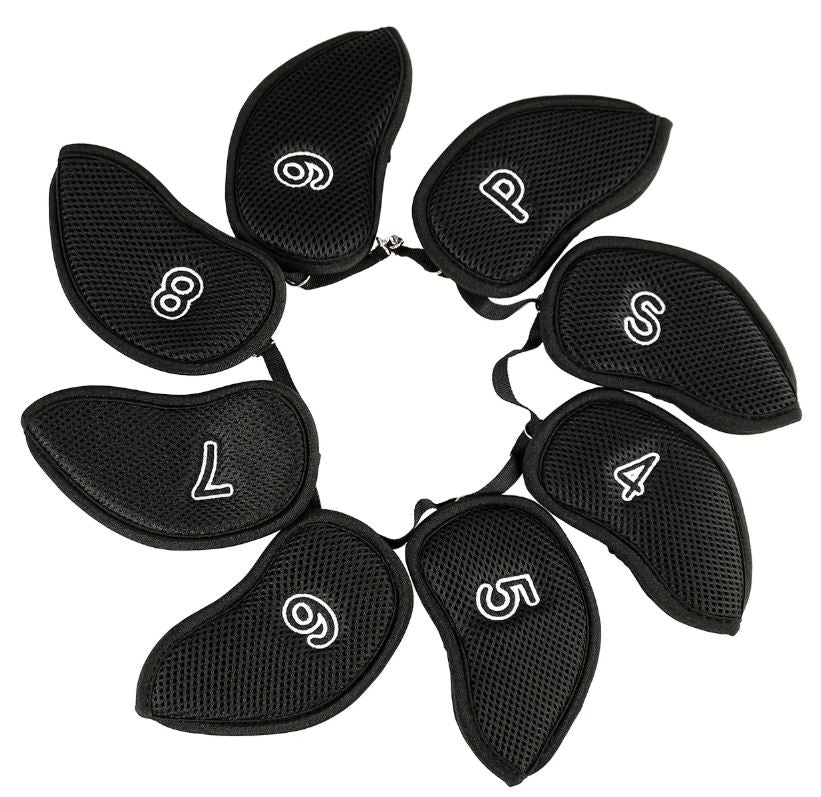 JP Lann Deluxe Iron Covers Set of 8 — Alpha Golf