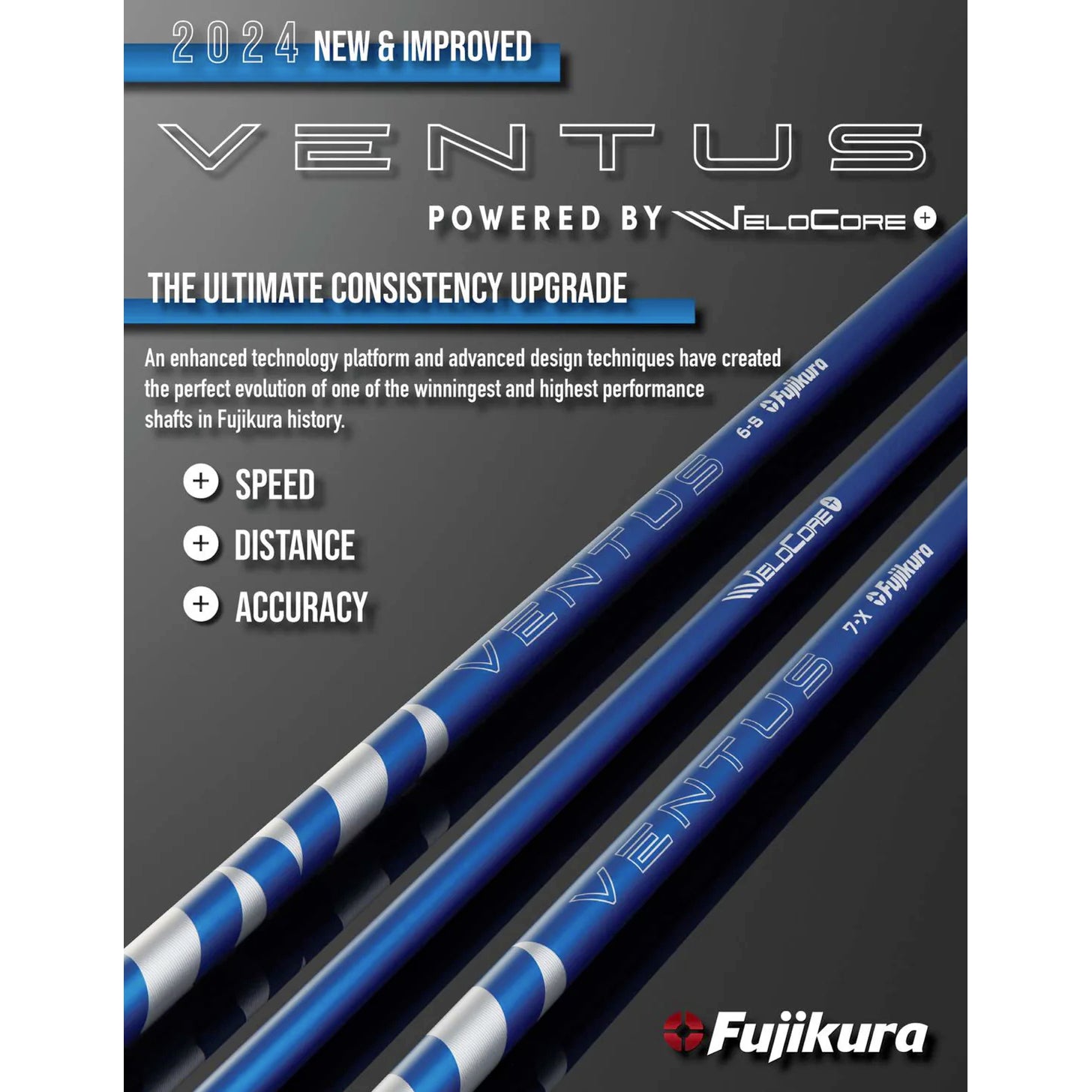Fujikura 2024 Ventus Blue with Velocore+ Graphite Shaft — Alpha Golf